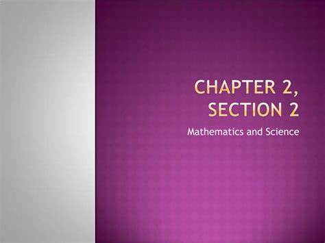 chapter 2 section 2 pptx science