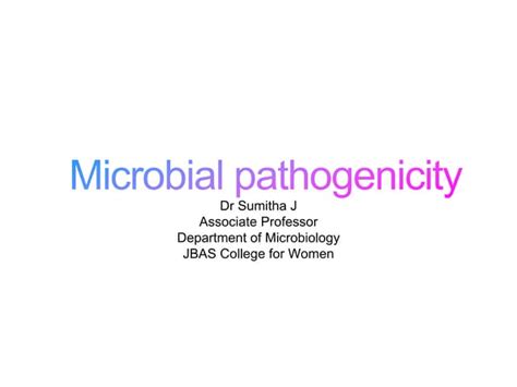 Microbial Pathogenicitypptx