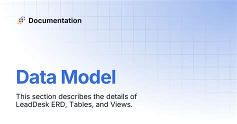 Data Model Documentation
