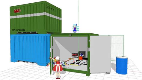 Mmd C 20 Container By Kawaiimasu On Deviantart