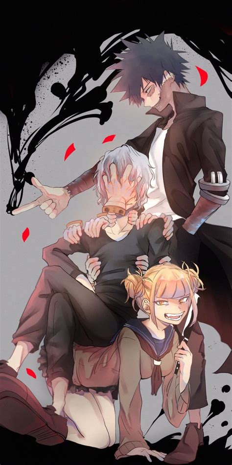 Dabi And Shigaraki Tomura And Himiko Toga Anime Villians Anime Shows