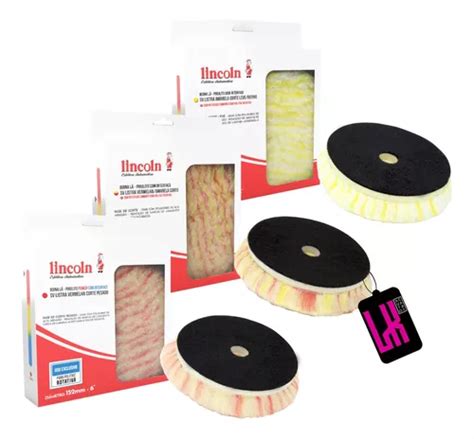 Kit 3 Boinas Lã Lincoln Corte Pesado Médio Leve 6 C Inter Frete Grátis