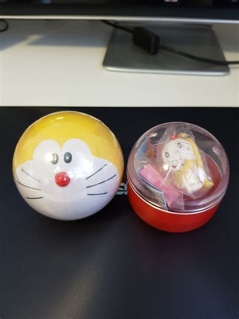 Doraemon Girlfriend × 2 Different Gachapons Hobbies And Toys Toys And Games On Carousell