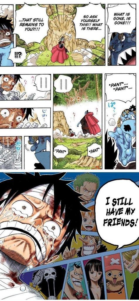 One Piece Coloured Manga Panels