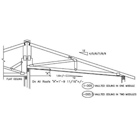 Vaulted Ceiling General Housing Corporation