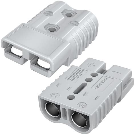 Pair Of 175amp Grey Battery Cable Disconnect Connector Daier