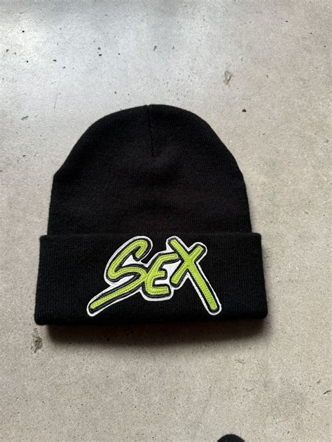 Chrome Hearts Chrome Hearts Sex Beanie Grailed