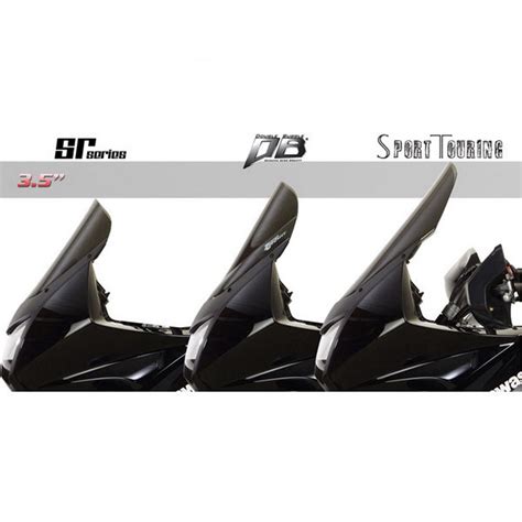 Zero Gravity Kawasaki Klr650 08 14 Double Bubble Windscreen Sportbike