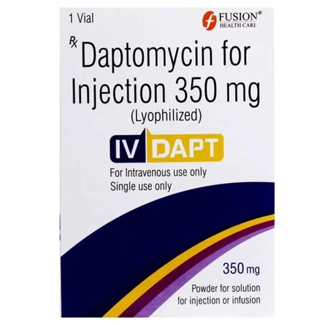 Ivdapt Injection Daptomycin 350 Mg At ₹ 3000vial Bd Dapto Injection