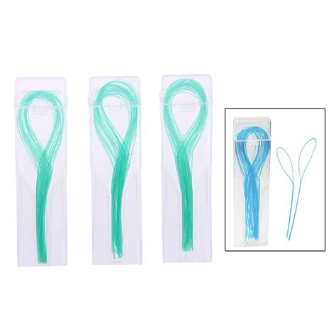 105pcs3packs Toothpick Tool Floss Threaders Tooth Grandado