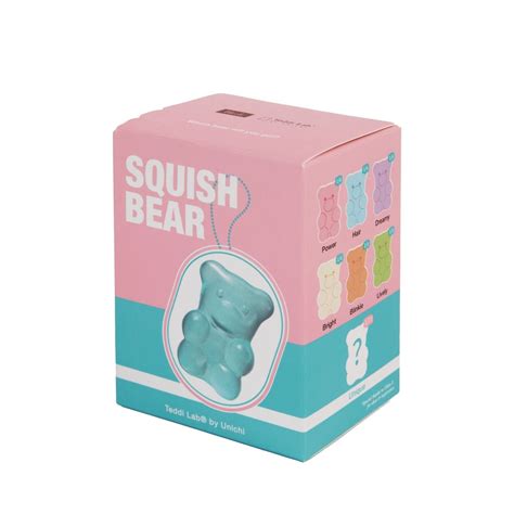 Gwp Teddi Lab Squishy Bear Blind Box Unichi Wellness