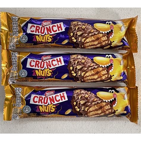 Nestle Crunch Nuts 3pcs Shopee Philippines