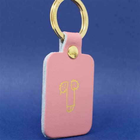 Pale Pink Willy Keyring Little Welsh Company