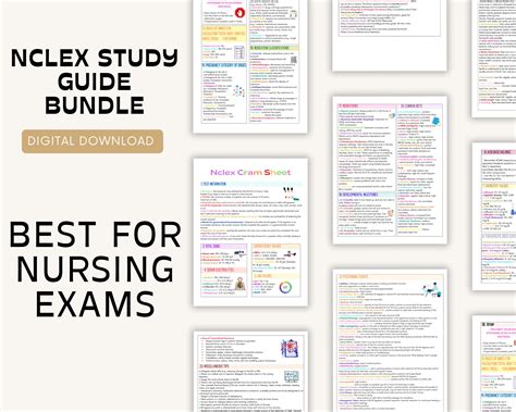 Best Selling Nclex Cram Sheet Nclex Study Guide Nursing Notes Nclex