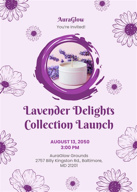 Free Product Launch Email Invitation Template To Edit Online