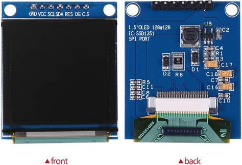 Walfront 1 5inch Oled Display Module I2c Iic Spi Serial 128 India Ubuy