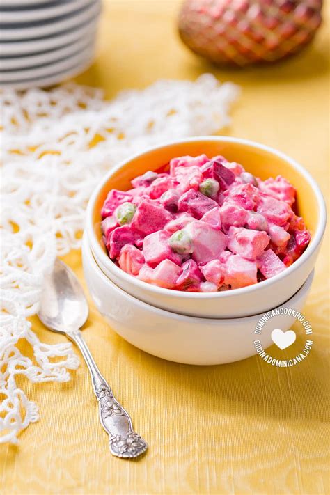 Ensalada Rusa Or Mixta [video Recipe] Potato Salad 2 Ways