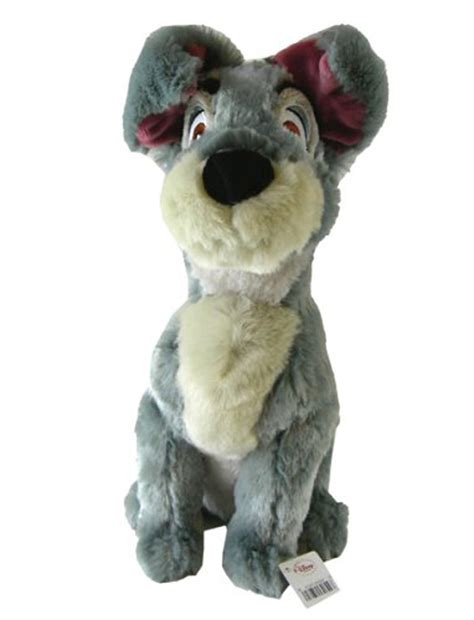 Disneys Lady And The Tramp Tramp Plush Toy 13in
