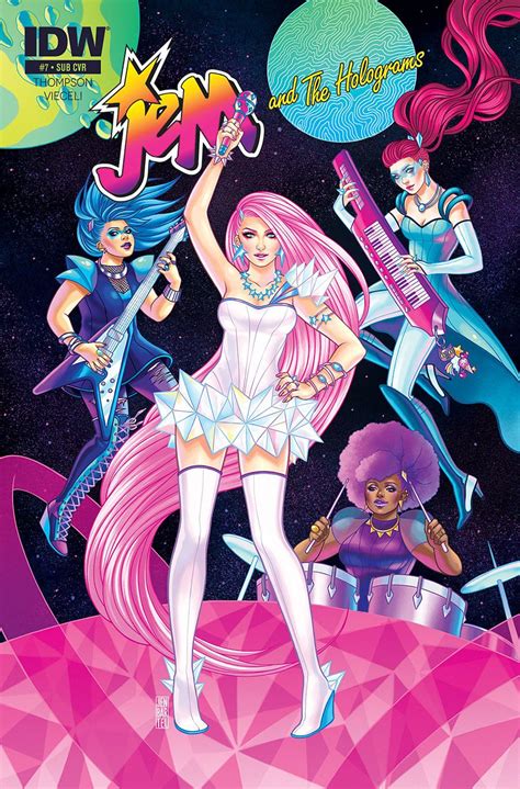 Jen Bartel Photo Jem And The Holograms Gem And The Holograms 80s