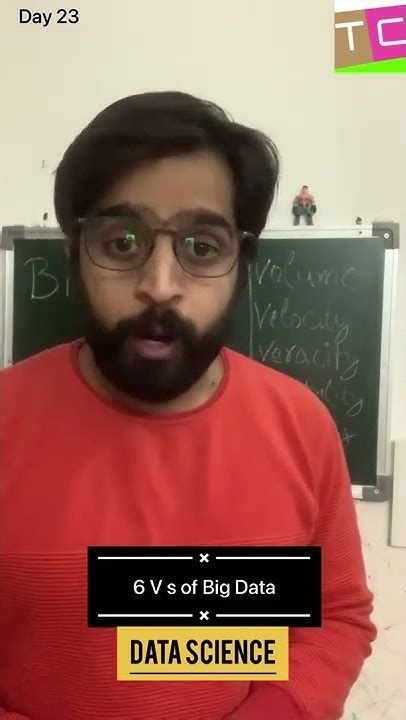 23 6 Vs Of Big Data Data Science Machine Learning Techcharades Youtube