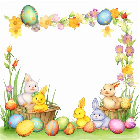 Easter Borders Cliparts 4196852 Clipart Library