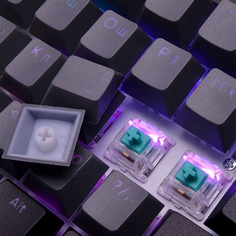 Dark Project KD87A Gateron Cap Teal — купить клавиатуру по низкой цене