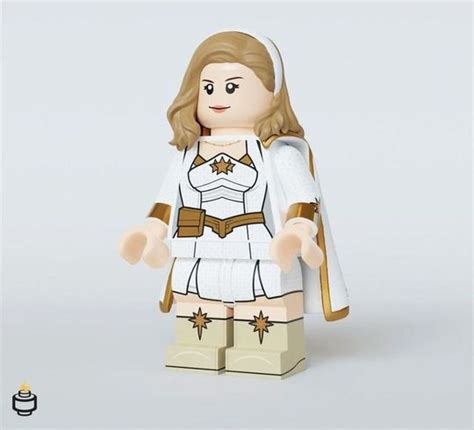 Jaka Brick Electric Girl Custom Minifigure Custom Lego Minifigures