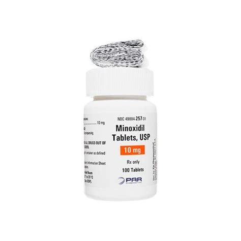 Minoxidil 10 Mg Tablets 100 Count Mcguff
