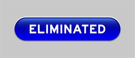 Blue Color Capsule Shape Button With Word Vector Image