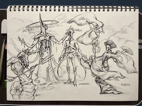 Artstation Sketch7 Alien