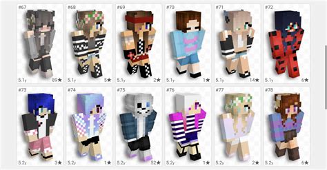 Girl Minecraft Skins Download
