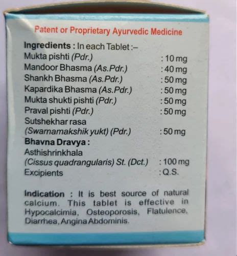 Calcitone Calcium Tablet At Rs 165box Calcium Supplements In