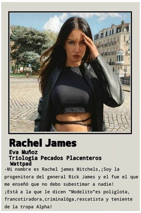 Rachel James Poster Rick James Modelos Teniente