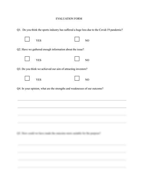 Solution Evaluation Form Studypool