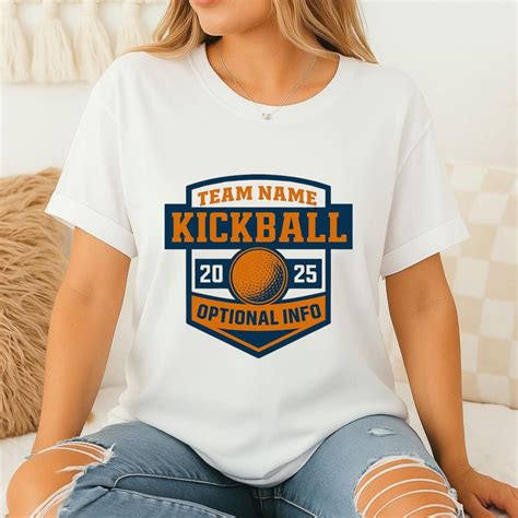 Custom Sports Team Shirts Kickball Shirts Player Number And Name