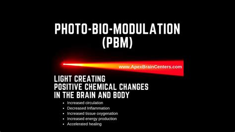 Shining Light On The Head Photobiomodulation For Brain Disorders At