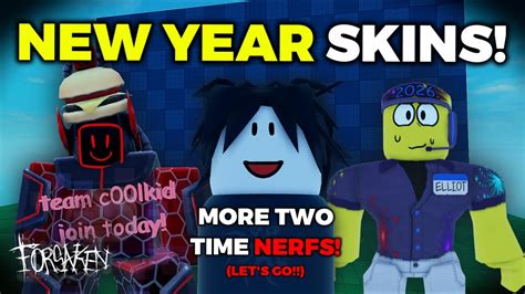 Everything New In The 2026 New Years Update Roblox Forsaken Youtube