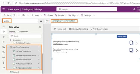 clone and edit logged in user s item in powerapps