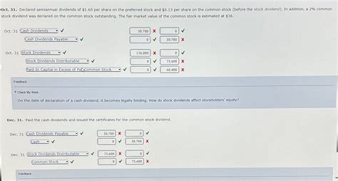 Oct 31 ﻿declared Semiannual Dividends Of 160 ﻿per