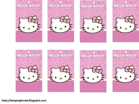 Printable Hello Kitty Christmas T Tags Rossy Printable