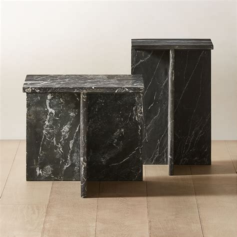 Black Marble Furniture Cb2 Canada