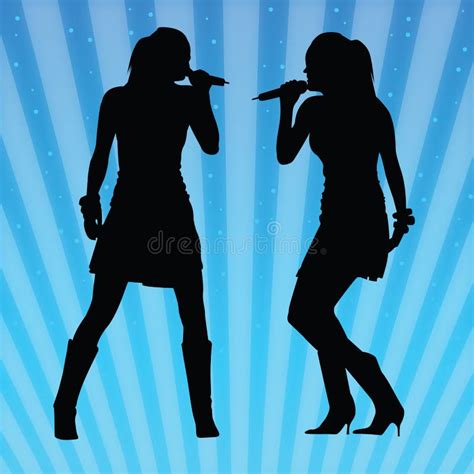 Singing People Vector Stock Vector Illustration Of Expression 8315534