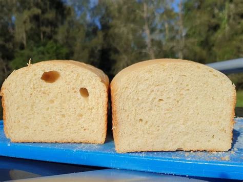 Little Bread Experiment Today Same Dough But The One On The Right Only