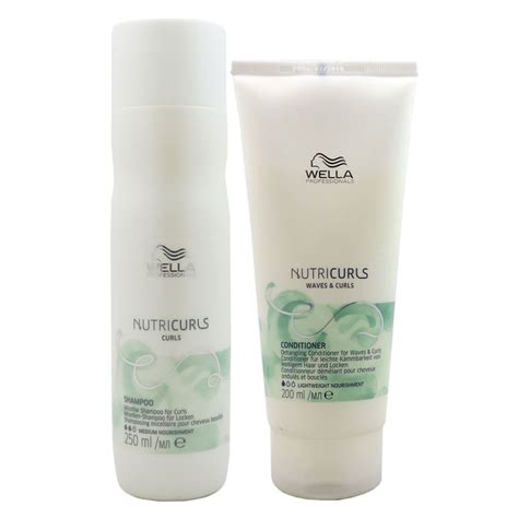 Wella Nutricurls Curls Shampoo And Conditioner Bei Riemax