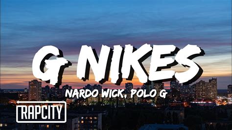 Nardo Wick G Nikes Lyrics Ft Polo G Acordes Chordify