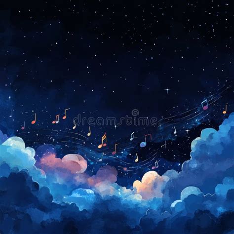 Depictions Of A Galaxy Featuring Abstract Forms That Look Like Musical