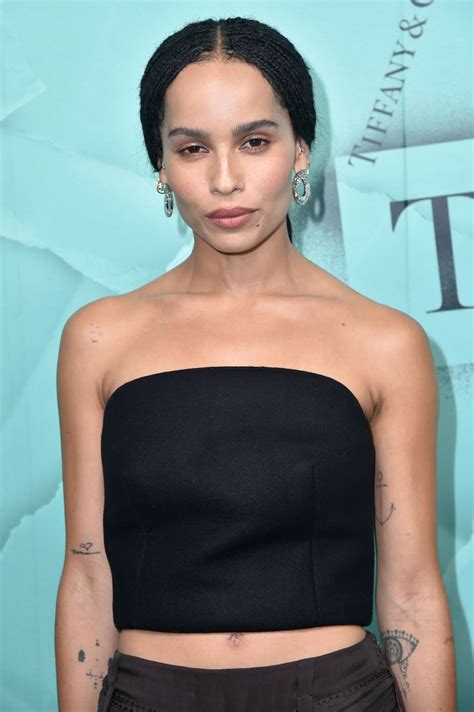 Zoe Kravitz 2018 Tiffany Blue Book Collection In Nyc