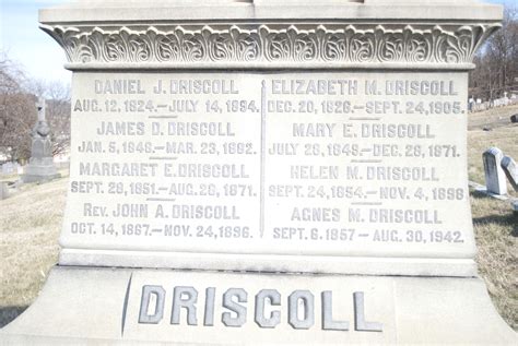 Agnes M Driscoll 1857 1942 Find A Grave Memorial