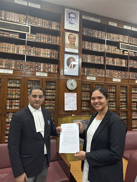 I Am Happy To Share That I Have Completed My Summer Legal Internship