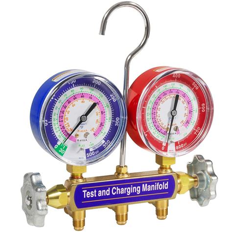 42001 Test And Charging Manifold A C Manifold Gauges With
